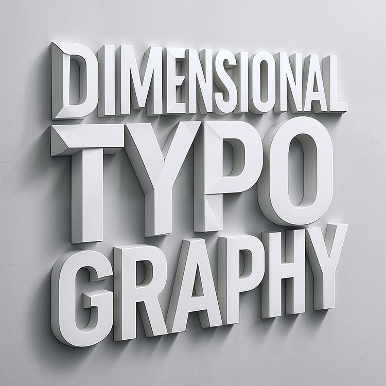 Dimensional Typography: How 3D Text is Shaping Digital Art and Design